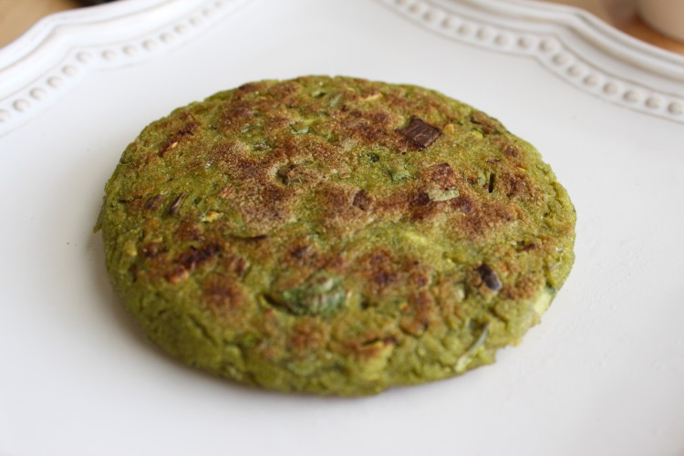 Receta: Arepa Fit Verde "Hulk"