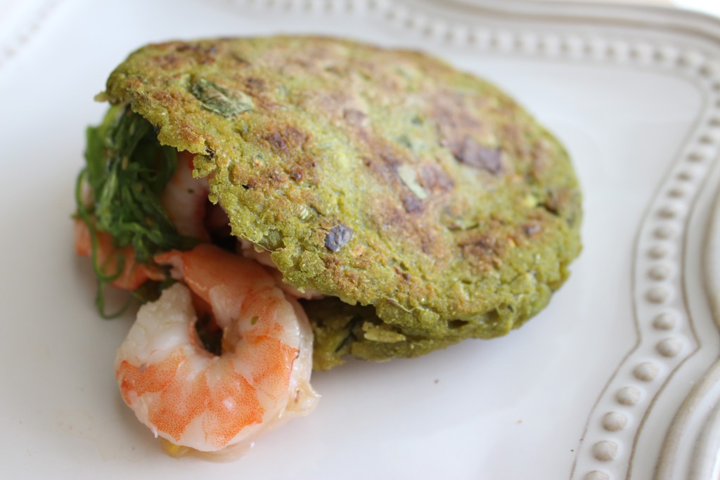 Receta: Arepa Fit Verde "Hulk"